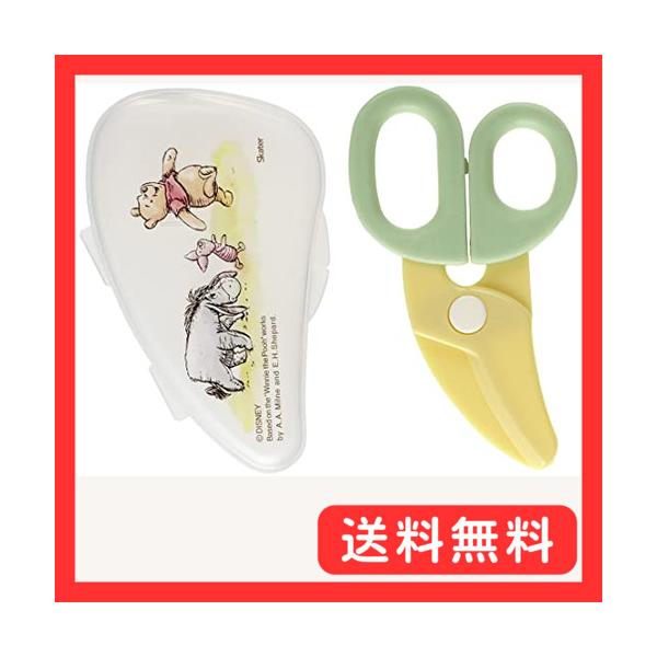 くまのプーさん/-/BFC1・サイズ:ハサミ＝約8×11.3cm ケース＝約8×12.7cm・素材・材質:ハサミ本体＝ABS樹脂 ハンドル＝エラストマー樹脂 ケース＝ポリプロピレン・原産国:中国