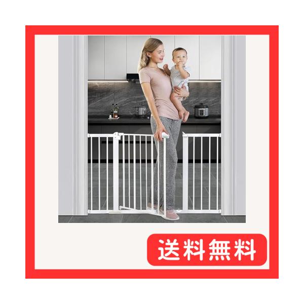 ホワイト/67-74cm/65-74cm・Size:67-74cm・??ご購入前のご注意：ゲートの歪みについて、説明致します：弊社の製品が壁の反力によって立てますから、歪みの場合は不良品ではなくて、ご注意ください。正しく取付ければゲートを立...