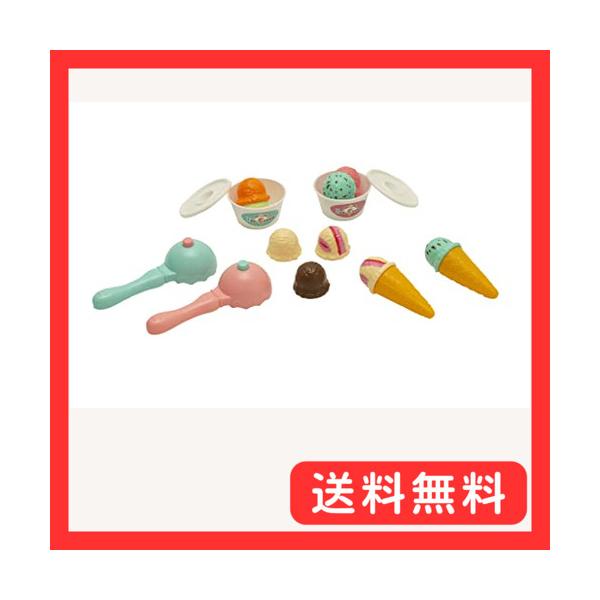 わくわくフレーバーアイスクリーム屋さんわくわくフレーバーアイスクリーム屋さん/-/-・対象年齢:3才以上・アイスをディッシャーでとってコーンやカップにのせよう・ブランド: 石川玩具