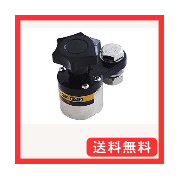 アースシルバー/200A/P-740・Color:シルバーSize:200A・パッケージ個数:1・200A出力モデルまで対応可能なので、SUZUKID溶接機の殆どで使用可能。・200A以上の出力では使用しないでください。・壁面や曲面のあるパ...