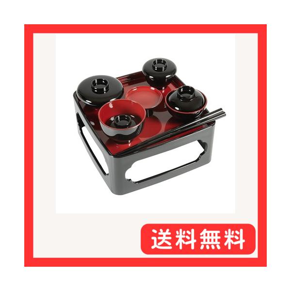 本格仏膳1) 黒(内朱)/5.5寸/ni-b-00041・Color:1) 黒(内朱)Size:5.5寸Style:本格仏膳・パッケージ個数:1・現代のコンパクトなお仏壇に合わせたミニサイズの仏膳です。飯椀(ご飯入れ)、汁椀、平椀、高月、壺...
