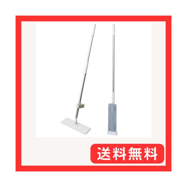 ホワイト/全長約１２０ｃｍ/FL392・パッケージ個数:1・スリムに収納立ててスリムに収納することができます。保管場所に困りません。・簡単に絞れます専用のレバーを押し引きするだけで、モップが含んだ水気を簡単に、しっかりと絞ることができます。...