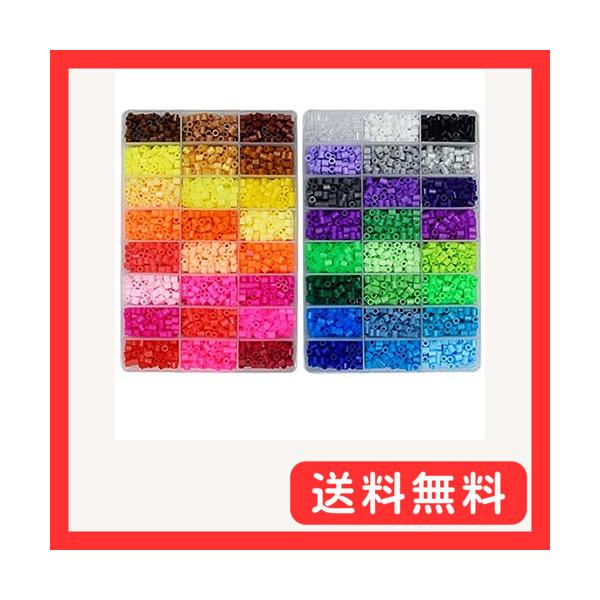48色/5mm/-・創造の翼を広げよう 熱でくっつくアイロンビーズ、48色セット 大人気のメイキングトイ(手作りおもちゃ)でおうち時間も楽しくなる・大容量の48色、約9600粒入り。たくさんの種類のカラーがあるので、「あんなものも、こんなも...