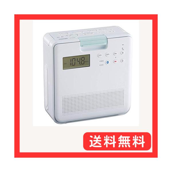 -/-/TY-CB100W-W・パッケージ個数:1・東芝 防水CDラジオ（ホワイト）TOSHIBA TY-CB100-W