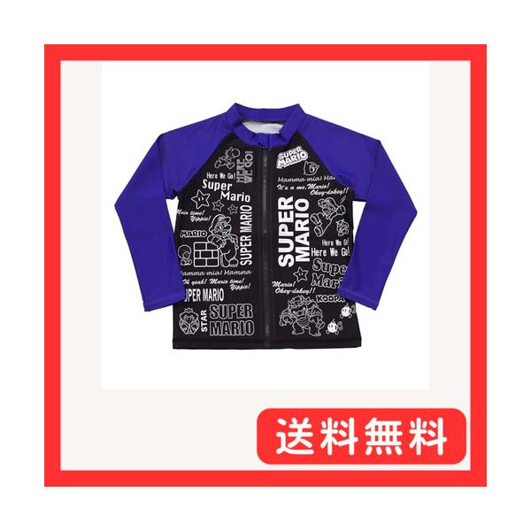 キャラクターネイビー/130/69251-09-12・Size:130Color:ネイビー・・肌をしっかり守ってくれる長袖ラッシュガード・・着脱しやすい前開きタイプ・・サイズ110cm（胸囲53〜59） 120cm（胸囲57〜63）　130...