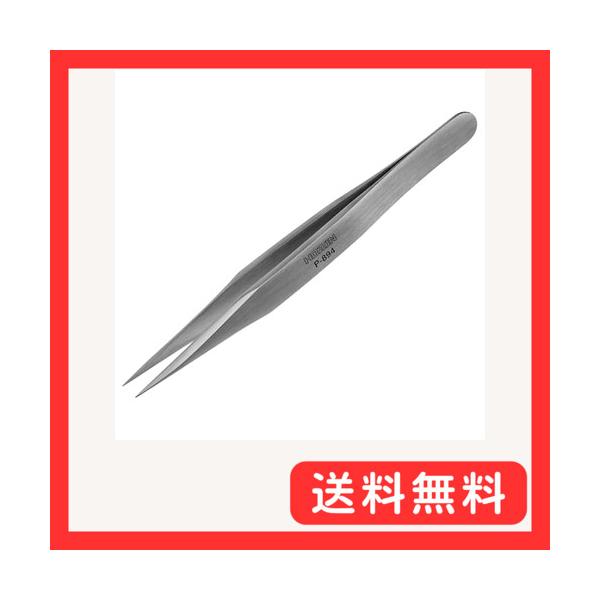 ピンセットのみSilver/ピンセットのみ/P-894・PatternName:先端幅:0.25mmStyle:ピンセットのみ・パッケージ個数:1・全長（mm）:125・幅（mm）:9.5・先端:直型・厚肉型・ステンレス(SUS420J2)