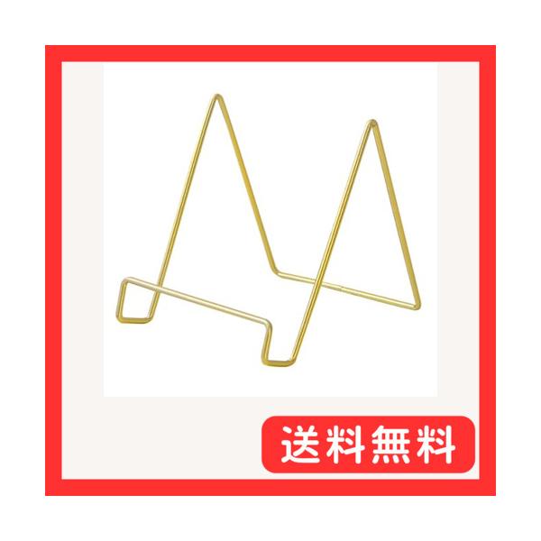 ゴールド（金）/ラージ（大）/-・Color:ゴールド（金）Size:ラージ（大）・パッケージ個数:1・多用途金属製のワイヤースタンドなので、ディスプレイとして最適です。お気に入りの本・ハガキ・写真・お皿などを飾ったり、スマホやタブレットの...