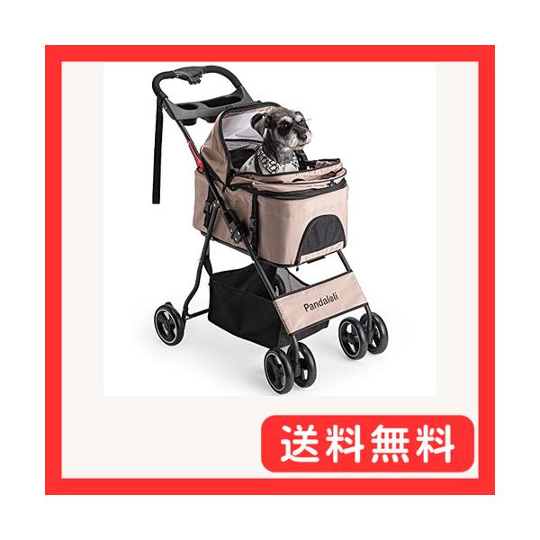 バスケットハンドルなしベージュ/-/TC1・Color:ベージュ・仕様犬バギー展開サイズ（約）:長さ53cmx幅79cmx高さ93cm 収納サイズ（約）:長さ25cmx幅53cmx高さ77cm 本体重量（約）:6.3KG フレーム：鉄製 生...