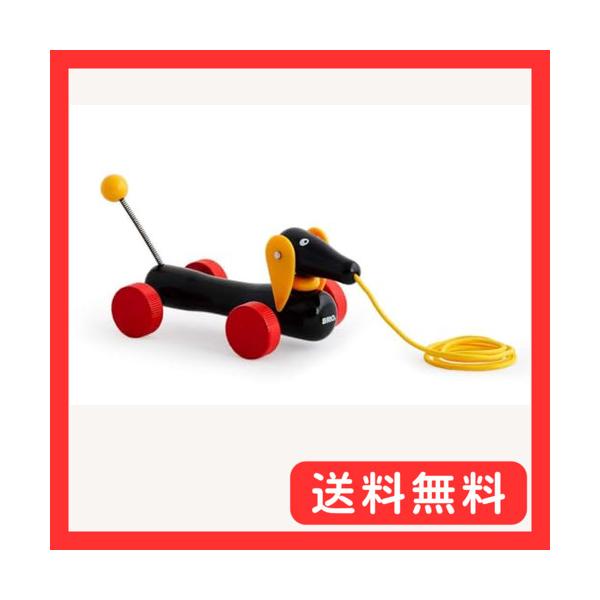 プルトイ ダッチー/-/63033200・Color:プルトイ ダッチー・パッケージ個数:1・歩き始めたお子様にプルトイイヌがモチーフの木製おもちゃ。引いて遊ぶタイプのクラシックな木製玩具です。ブリオの代表的なプルトイ。1958年の発売以来...