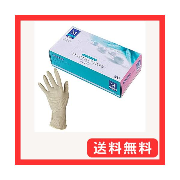 -/M/LX-PD-03・Size:M・パッケージ個数:1・入数100枚 仕様左右両手・サイズM（全長24cm・中指の長さ8.0cm・手のひら周り9.5cm）・特長パウダー付き（粉付き）・カラーナチュラル・素材天然ゴム製