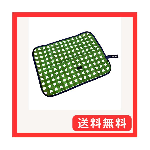 ギンガムグリーン/-/CMT-GGR・Color:ギンガムグリーン・横52×縦42cm　70g・畳んだ状態：13×20×1.5cm・ワンタッチテープでコンパクトに折りたたみ・撥水加工で水をしっかりはじいて汚れに強い・公共施設などのおむつ替え...