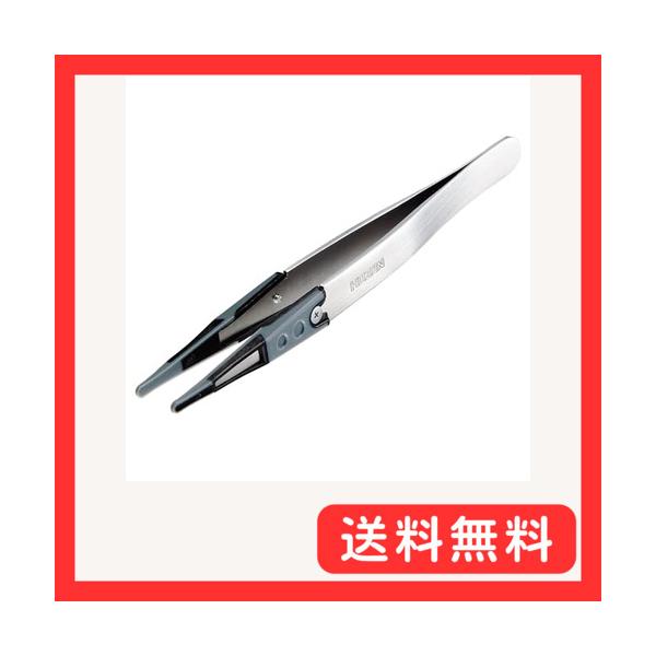 ピンセットのみ-/ピンセットのみ/P-643-J・PatternName:ESDソフト 先端幅3.0mm(R型)Style:ピンセットのみ・パッケージ個数:1・??チップ交換式×R型3.0mm先端で幅広い作業に対応P-643-Jは、用途に応...
