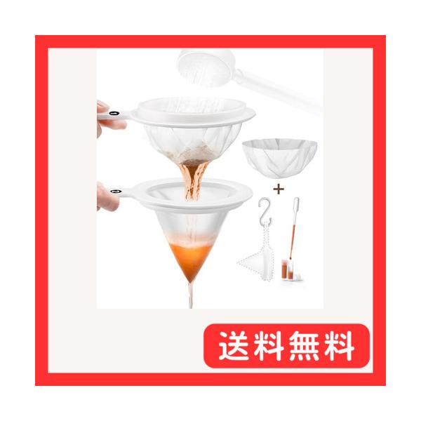 シンプルホワイト/240mmx150mm/-・使い方：24時間で孵化後ブラインシュリンプを分離でき、80目と200目2種セットです。卵：テトラ (Tetra) ブラインシュリンプエッグス、大卵におすすめます。・デザイン： 丸い粗い目のメッシ...