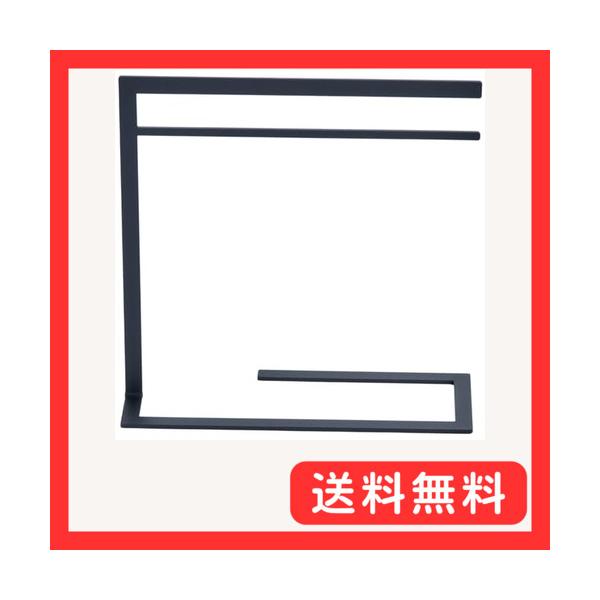 モダンブラック/サイズ：幅200mm×奥行70mm×高さ200mm/ML-128・Color:ブラック・シンプルアートな、鉄と暮らす。極限まで無駄を省いたシンプルなデザイン。ずっと見ていても飽きない、おしゃれなカタチ。空間が息づく鉄と、「心...