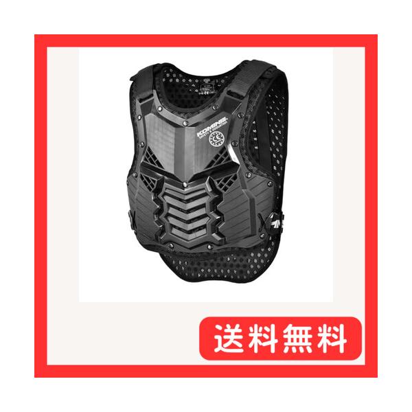 単品ブラック/L/04-688・Size:LColor:ブラック・パッケージ個数:1・カラー:ブラック・胸部と脊椎をしっかり保護するボディプロテクター・体の動きにしっかり追従するプラスチックシェルを採用したバックプロテクターに加え、重要な胸...