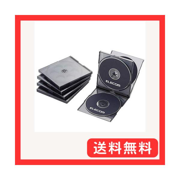 ケースのみブラック/4枚収納×5枚パック/CCD-JSCNQ5CBK・Color:ブラックSize:4枚収納×5枚パックStyle:ケースのみ・パッケージ個数:1・厚さ10.4mmの標準タイプ。ケース1枚につきディスク4枚を収納可能な標準タ...