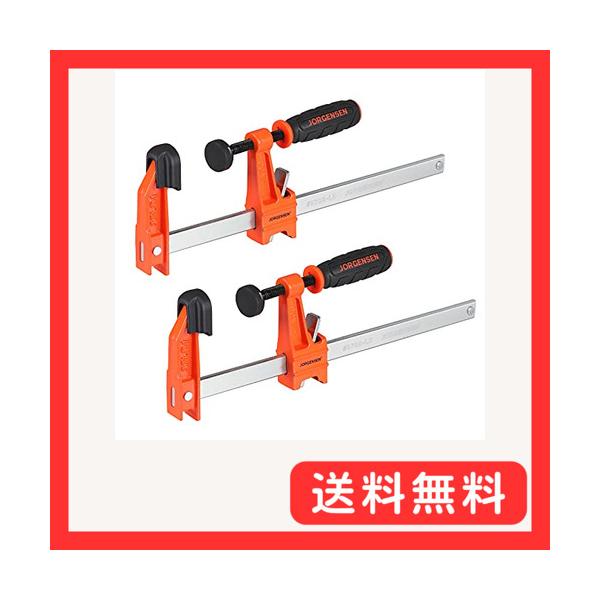 調整可能オレンジ/200mm/93708AJ@・Size:200mm・内容木工作業用固定工具、Fタイプ型クランプです。・仕様本体サイズ：95*295mm。開口部最大約200mm。重量：420ｇ。最大締付力：約136kg(300LBS)。・樹...