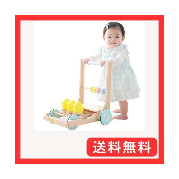 ??変わらないものには理由がある昔ながらのカタカタ手押し車は、歩き始めの赤ちゃんを優しくサポート。ひよこのカタカタ押し車　あんよのおけいこに・??やさしい木のぬくもり　天然木の優しい質感と3羽のヒヨコが、よちよち歩きのお子様の成長を見守りま...