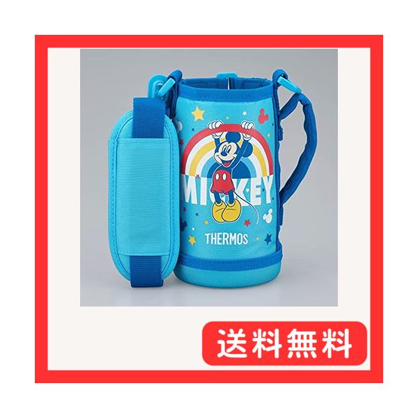 ミッキー ブルー/0.6L用/FJO-600WFDS ハンディポーチ BL・パッケージ個数:1・サーモス 真空断熱2ウェイボトル FJO-600WFDSシリーズ専用のハンディポーチ（ブルー）・セット内容:ポーチ本体、ストラップ・適用品番:F...