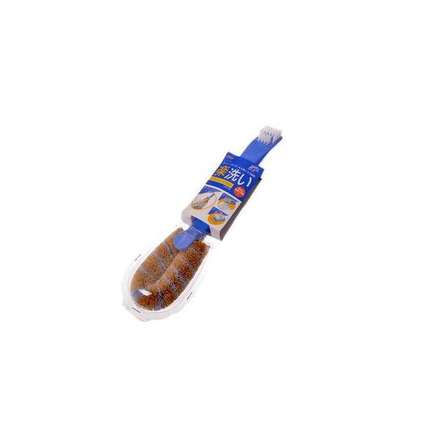 【商品情報】洗って、こすって、カキ落とす3機能です。楽洗い。便利な機能が満載！！洗って、こすって、カキ落とす3機能。柄の先端部にブラシとヘラがついているのでガンコな汚れを簡単に落とすことが出来ます。■個装サイズ（約）：W70×D40×H27...