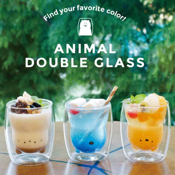 飲み物を注ぐと可愛いアニマルが お子様にも喜んでいただけます！冷たい飲み物も、温かい飲み物もOK！●飲み物を注いで楽しむ"耐熱アニマルグラス"●電子レンジでも使えるのでホットドリンクも楽しめる●可愛いオリジナルレシピ付き■サイズ(約)　直径...