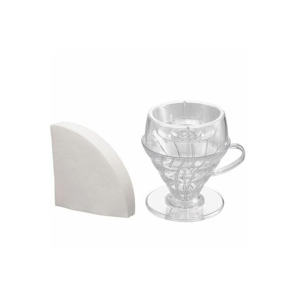 【商品情報】バリスタの淹れるV60クオリティを簡単に、誰でもV60は淹れ手による自由な抽出コントロールができる一方、初心者には安定した抽出が難しいという点がありました。そこで、理想の抽出を誰でも簡単に再現することができる器具として開発された...