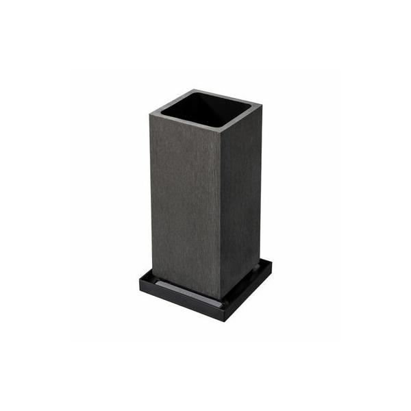 【商品情報】●吸水性に優れたカラリ珪藻土が雨水をぐんぐん吸水して自然乾燥。●お手入れ簡単です。 ■商品サイズ(約)：W150xD150xH300mm商品重量（約）：1787g■材質：本体：合成木材トレー：ポリプロピレン吸水バー：珪藻土滑り止...