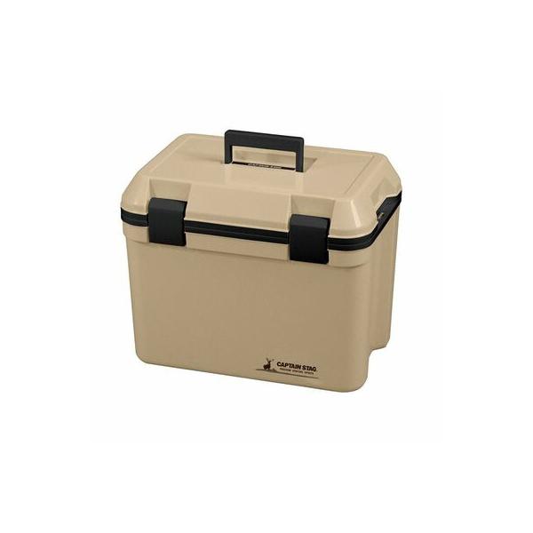 【商品情報】●行楽やアウトドアに最適。●肩掛けベルト付属で持ち運びが便利。 ■商品サイズ(約)：幅445×奥行300×高さ365mm容量(約)：25L■材質：本体・蓋・ハンドル・ベルト：ポリプロピレン蓋パッキン：発砲ポリエチレン断熱材：発泡...