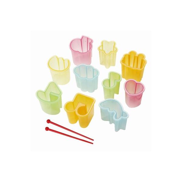 【商品情報】 ■商品サイズ(約)：星：約24×24×30mm くも：約21×31×30mm チューリップ：約22×27×30mm かに：約25×29×30mm 音符(小)：約25×21×30mm りんご：約28×29×30mm 音符(大)：...