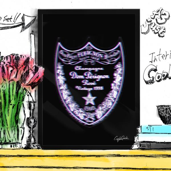 Craig Garciaの高品質ポップアートポスター！キャンバスの質感がアートな世界を演出します。飾りやすいA3(297×420mm)ポスターでお部屋の雰囲気をがらりと変えてみませんか？※このページはポスター単品販売のページです。