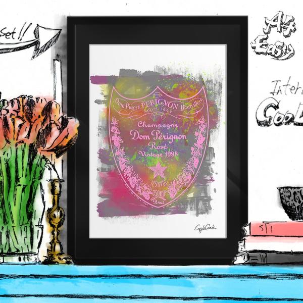 Craig Garciaの高品質ポップアートポスター！キャンバスの質感がアートな世界を演出します。飾りやすいA3(297×420mm)ポスターでお部屋の雰囲気をがらりと変えてみませんか？※このページはポスター単品販売のページです。