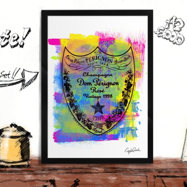 Craig Garciaの高品質ポップアートポスター！キャンバスの質感がアートな世界を演出します。飾りやすいA2(420×594mm)ポスターでお部屋の雰囲気をがらりと変えてみませんか？※このページはポスター単品販売のページです。