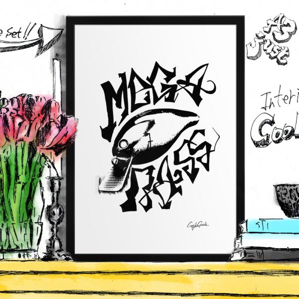 Craig Garciaの高品質ポップアートポスター！キャンバスの質感がアートな世界を演出します。飾りやすいA3(297×420mm)ポスターでお部屋の雰囲気をがらりと変えてみませんか？※このページはポスター単品販売のページです。