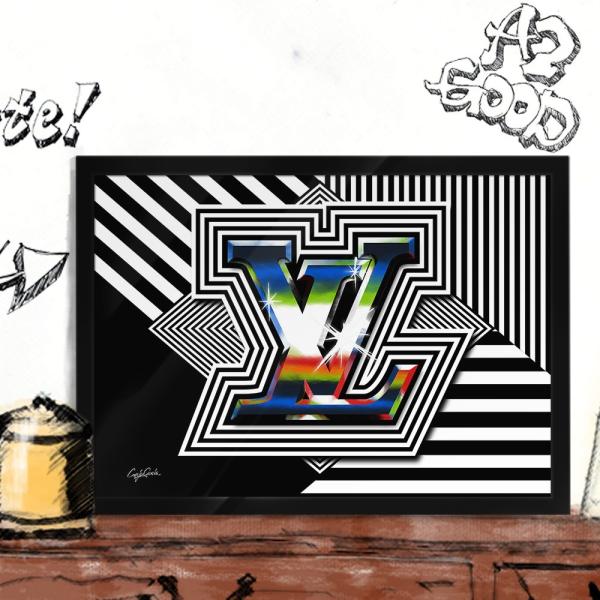 Craig Garciaの高品質ポップアートポスター！キャンバスの質感がアートな世界を演出します。飾りやすいA2(420×594mm)ポスターでお部屋の雰囲気をがらりと変えてみませんか？※このページはポスター単品販売のページです。