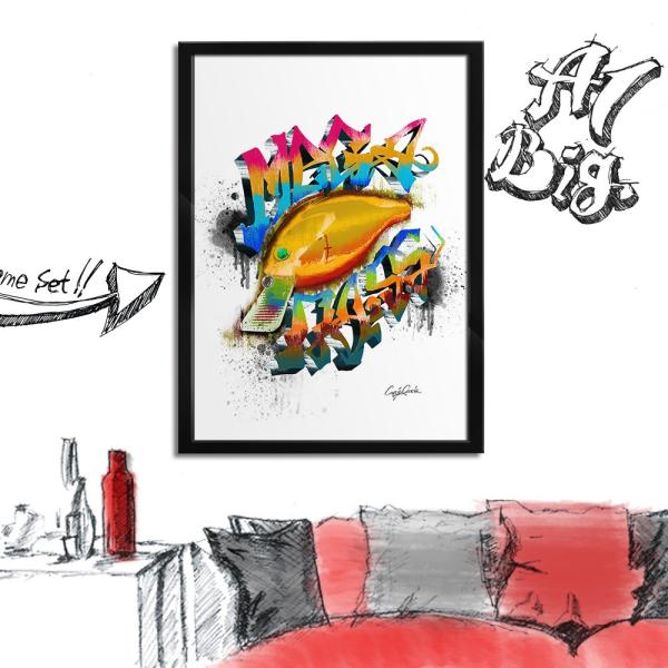 Craig Garciaの高品質ポップアートポスター！インパクトのある大判A1(594×841mm)ポスターでお部屋の雰囲気をがらりと変えてみませんか？※このページはポスター単品販売のページです。