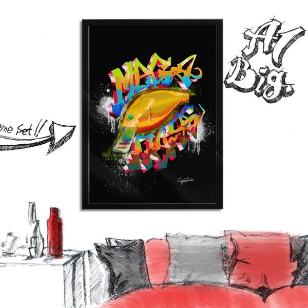 Craig Garciaの高品質ポップアートポスター！インパクトのある大判A1(594×841mm)ポスターでお部屋の雰囲気をがらりと変えてみませんか？※このページはポスター単品販売のページです。