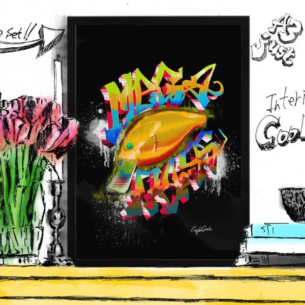 Craig Garciaの高品質ポップアートポスター！飾りやすいA3(297×420mm)ポスターでお部屋の雰囲気を変えてみませんか？※このページはポスター単品販売のページです。