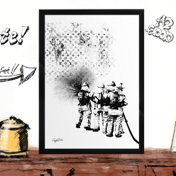 Craig Garciaの高品質ポップアートポスター！飾りやすいA2(420×594mm)ポスターでお部屋の雰囲気をがらりと変えてみませんか？※このページはポスター単品販売のページです。