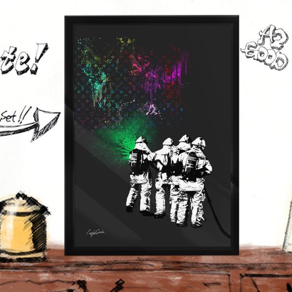 Craig Garciaの高品質ポップアートポスター！飾りやすいA2(420×594mm)ポスターでお部屋の雰囲気をがらりと変えてみませんか？※このページはポスター単品販売のページです。