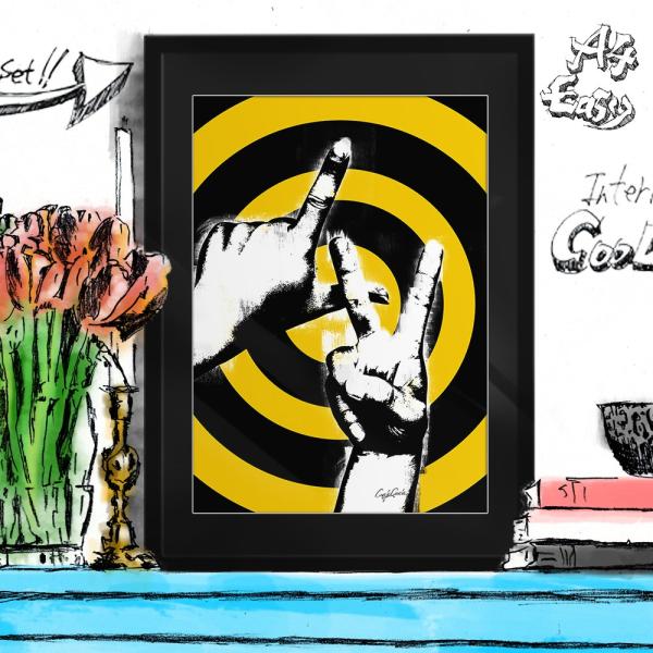 Craig Garciaの高品質ポップアートポスター！手軽なA4(210×297mm)ポスターでお部屋の雰囲気を変えてみませんか？※このページはポスター単品販売のページです。