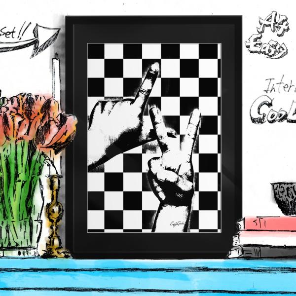 Craig Garciaの高品質ポップアートポスター！手軽なA4(210×297mm)ポスターでお部屋の雰囲気を変えてみませんか？※このページはポスター単品販売のページです。