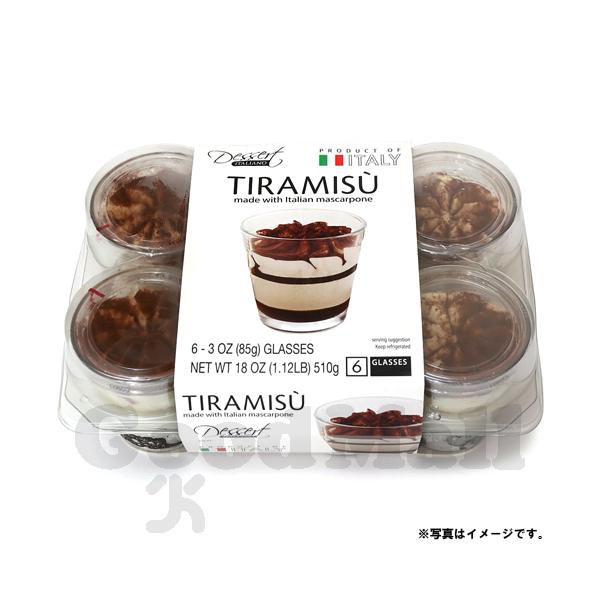 ■名称：洋生菓子■商品の特徴：イタリア産マスカルポーネを始めとする高品質な原料を使用し、香料を添加せずに伝統的なイタリアのレシピで作り上げられている本場のティラミスです。■内容量：510g（85g?6）■賞味期間：別途記載■原材料名：脱脂乳...