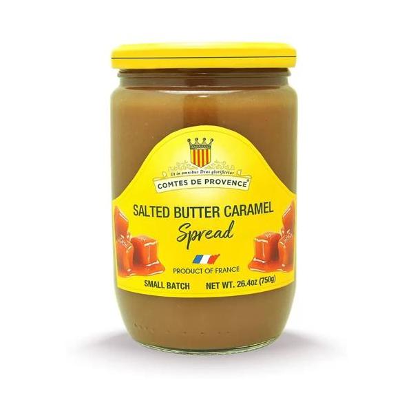 ■商品説明：甘味と塩味のバランスがよくとれた、フランス産の塩バターキャラメルのスプレッドです。クレープ、アイスクリーム、ケーキ、コーヒーなどと相性がよいです。■内容量：750g■原材料名：砂糖、ぶどう糖シロップ、加糖練乳（全乳、砂糖）、乳等...