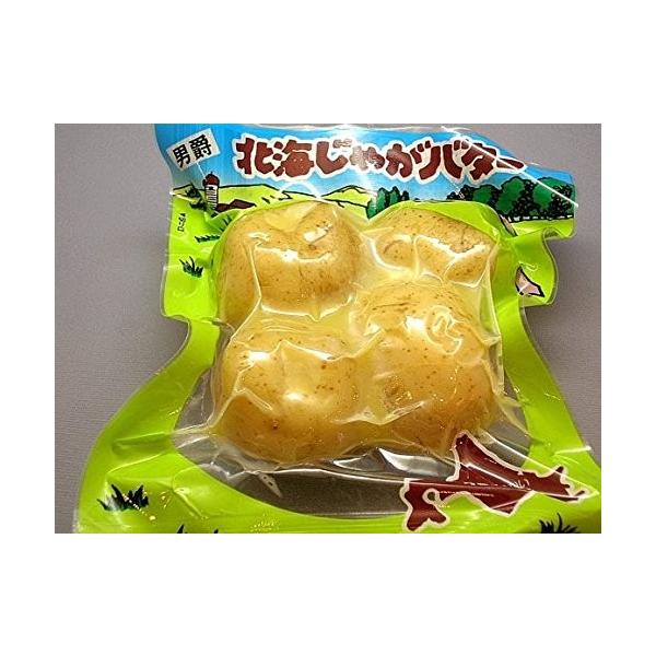 ■商品説明■  北海じゃがバターはこのままでお召し上がりいただけますが、暖めると一層美味しくなります。 ■内容量■  4個入り×3袋（バター入りゆでじゃがいも） ■原材料名■  男爵いも（北海道産・遺伝子組換えでない）、バター（北海道産）、...
