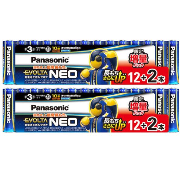 「28本セット」単3形 長もち エボルタ NEO パナソニック アルカリ 乾電池 EVOLTA ネオ 単3 電池 LR6NJSP/14Sx2点JANコード：4549980208830※お得な単3形アルカリ28本セットでの販売です!■商品説明...