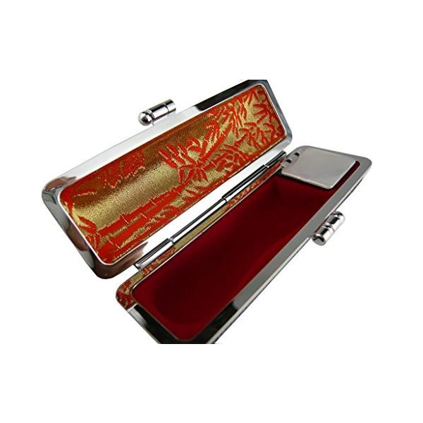 「商品情報」■JANコード　4582482980163 ■ 法人用天丸16、5mm〜18mmが入るケースです。 ■ケースの内側は、シックなブラックになります。 ■中の朱肉にもこだわっており、長持ちするオリジナル高級朱肉を使っています。「主な...