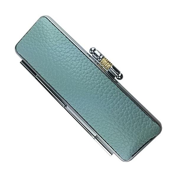 「商品情報」水色の牛もみケースです。 13.5mm~15mmの印鑑が入ります。「主な仕様」水色の牛もみケースです。13.5mm~15mmの印鑑が入ります。