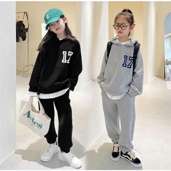 子供服 おしゃれ ジャージ  パーカー 女の子 上下セット スウェット セットアップ キッズ   ジュニア スポーツウェア 部屋着カジュアル■素材：綿、ポリエステル■サイズ：（単位：cm）110   適応身長95-100120   適応身長...