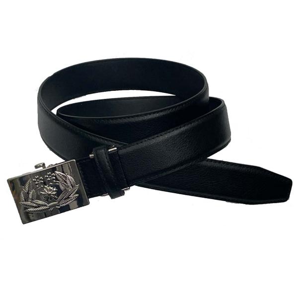 ※当店の商品が複数のドラマや映画舞台で採用されました。警察官　地域課/刑事課/生活安全課/交通課/警備課/警務課（商品説明） 旭日桜花桜葉エンブレム付き 帯革フリーベルト（サイズ） ウエスト約100cm迄×幅3.5cm （材質） バックル：...