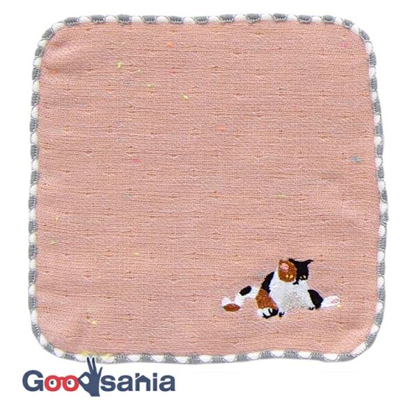 のんびりアニマルの刺繍がカワイイ！ループ付きキッズタオル今治タオルブランド認定品で吸水力抜群！保育園や幼稚園で大活躍！小さなお子様とのお出かけにもアニマル 刺繍 刺しゅう 幼稚園 保育園 保育所 ようちえん ほいくしょ ほいくえん 今治 今...